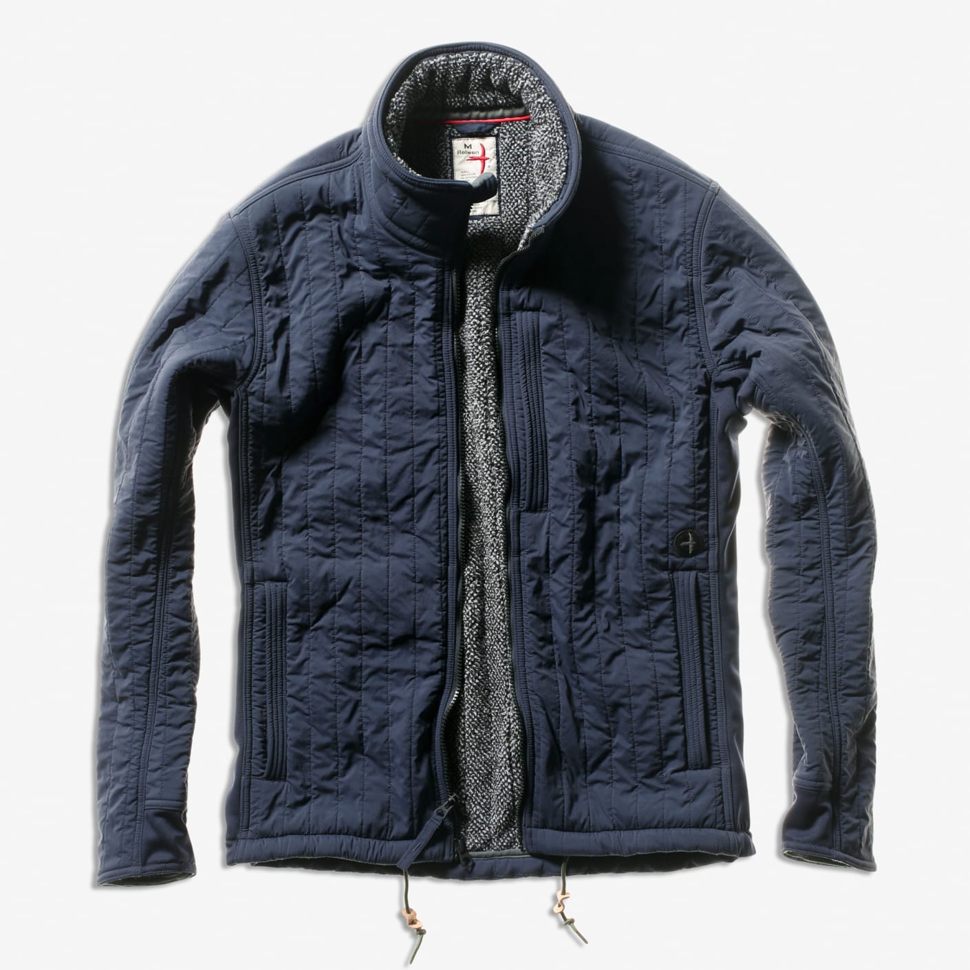 Relwen Vertical Insulator Jacket – Navy | Bespoke Post