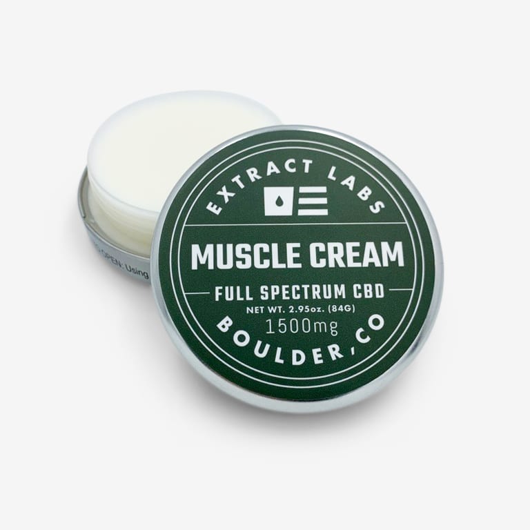 Extract Labs Extra Strength CBD Muscle Cream | Bespoke Post