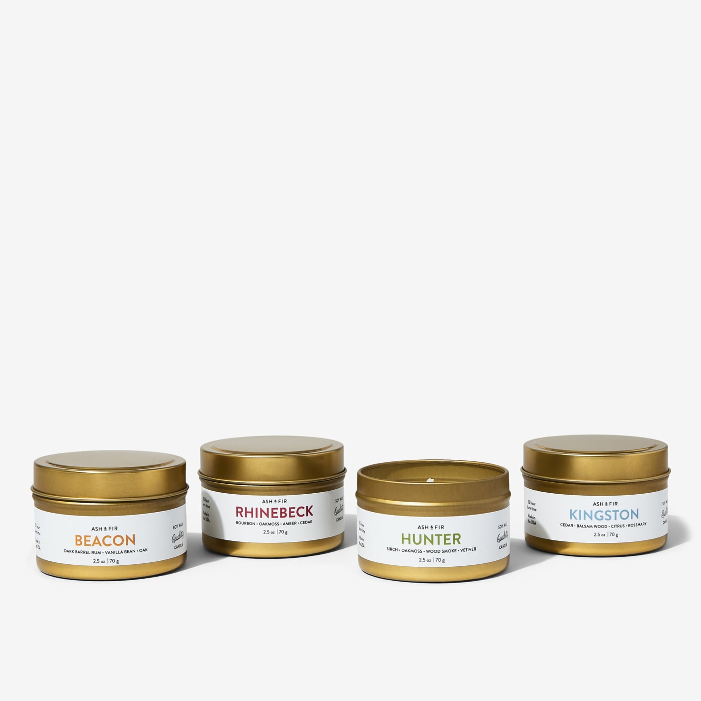 Upstate Travel Candle Set Ash & Fir | Bespoke Post