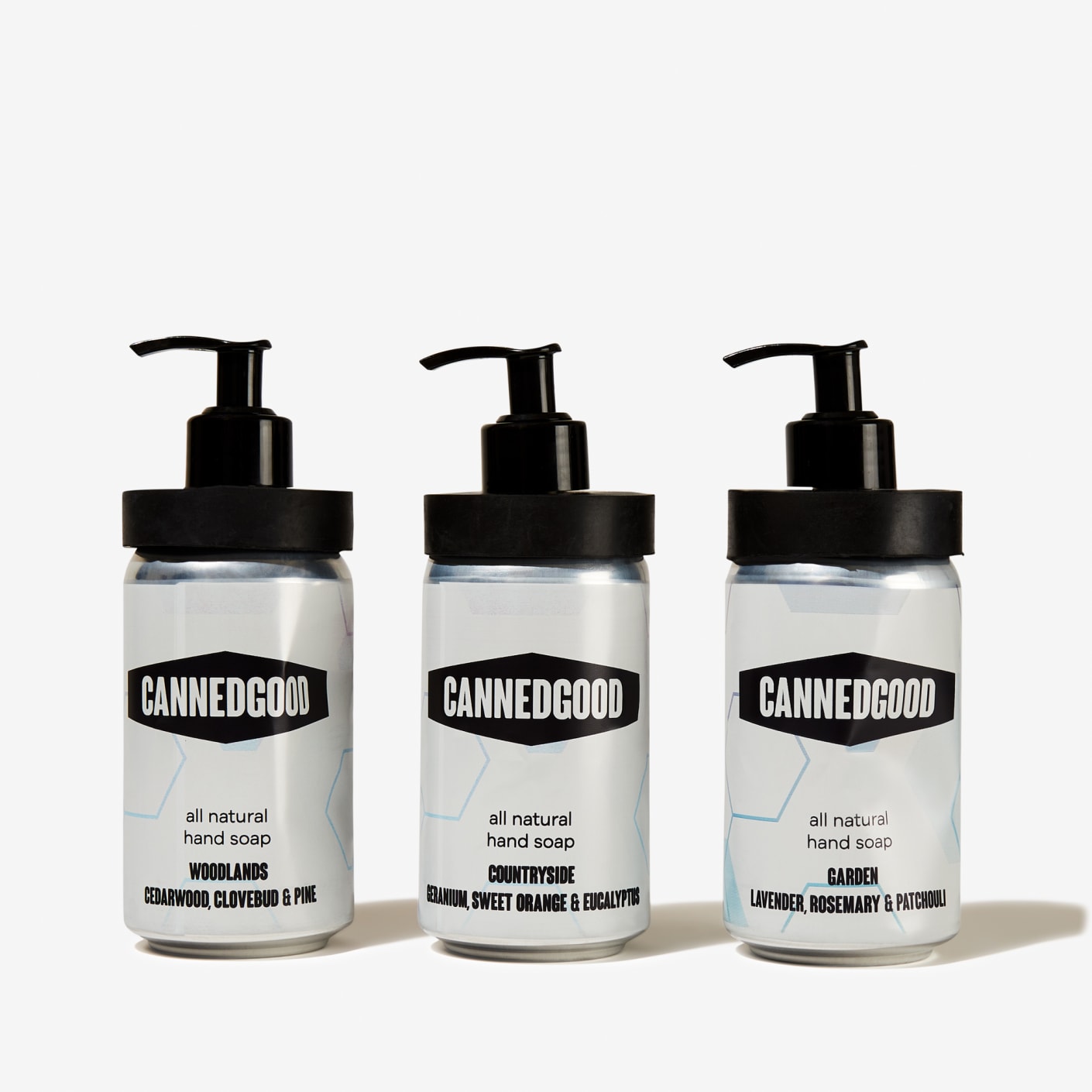 CannedGood Canned Soap Starter Pack of 3 – Gray | Bespoke Post