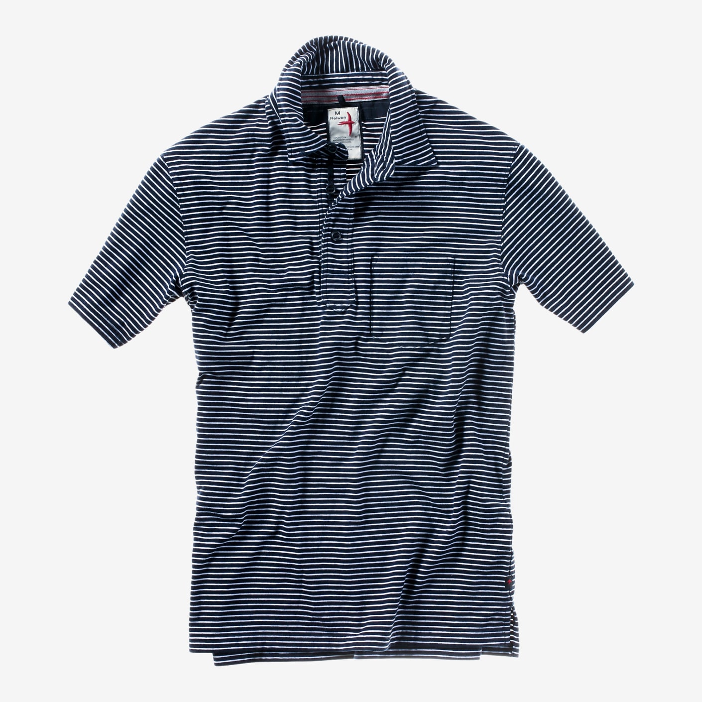 Relwen Stripe Slot Polo | Bespoke Post
