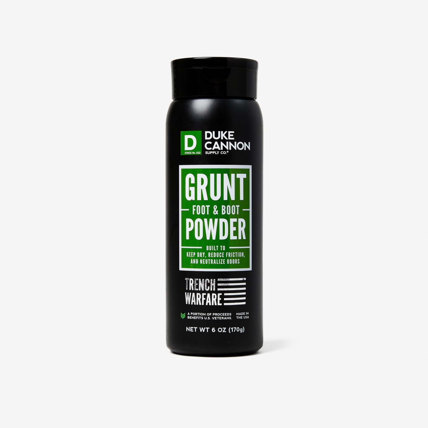 Duke Cannon Grunt Foot & Boot Spray Powder | Bespoke Post
